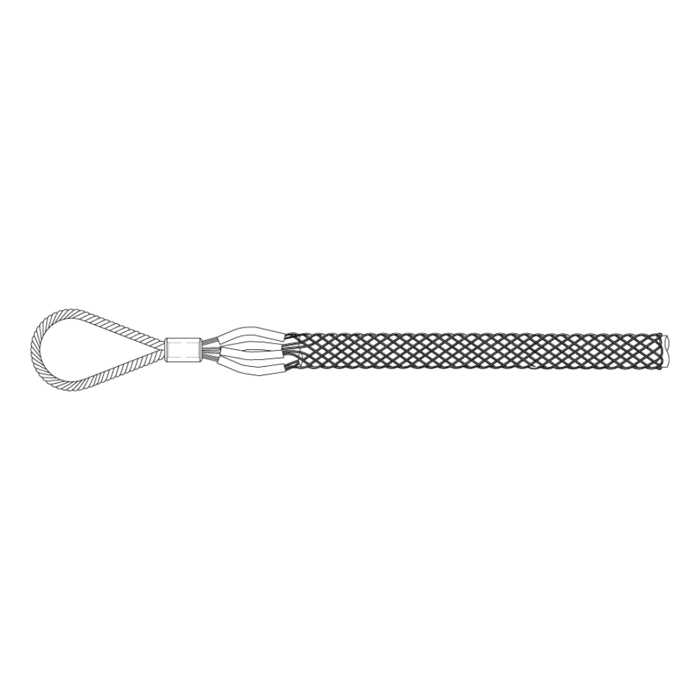ST Single Eye Double Weave Galvanized Pulling Grip 1.0 – 1.5” - Slingc ...