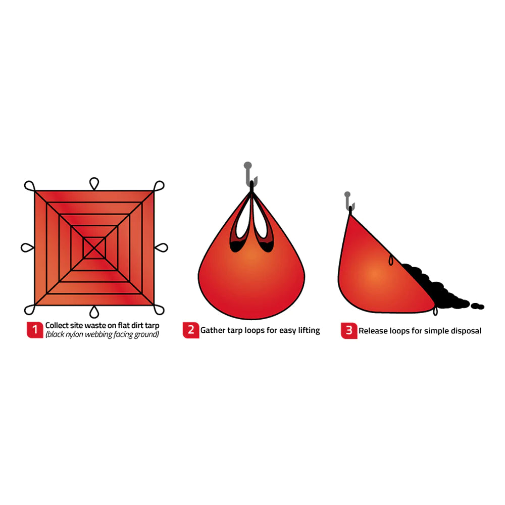 Dirt Tarps - Slingco ZLD10016 – GT Supplies